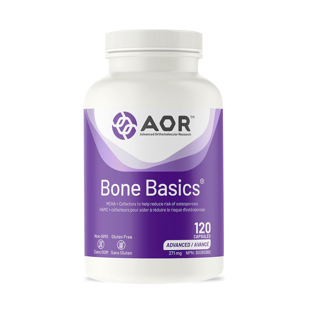 AOR Bone Basics 120 Capsules – True Potential Health Services Inc.